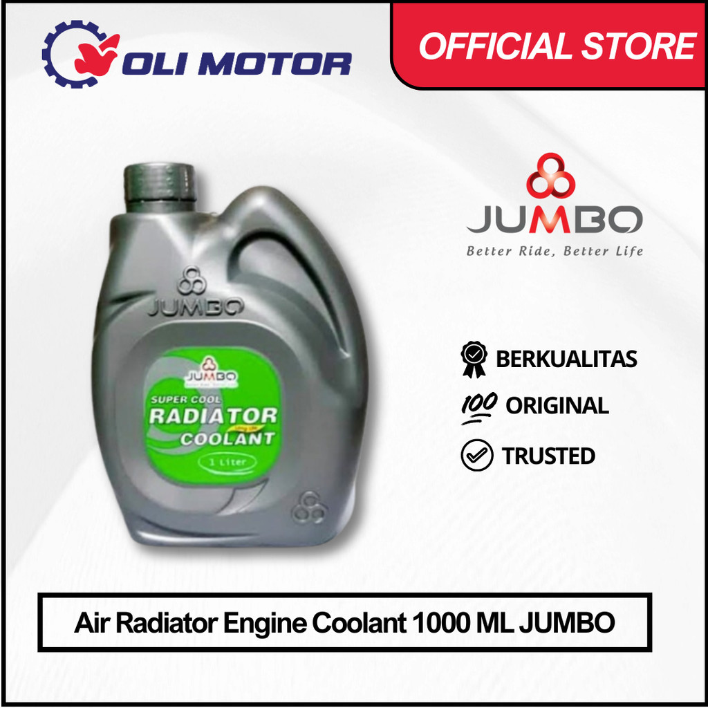 Jual Air Radiator Engine Coolant 1000 ML JUMBO | Shopee Indonesia