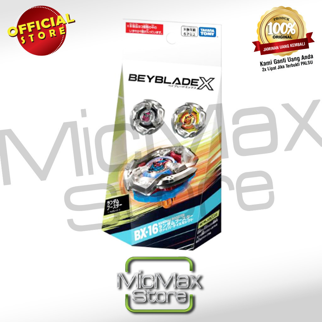 Jual Takara Tomy Beyblade X S1 BX-16 BX16 Random Booster Viper 912972 | Shopee Indonesia
