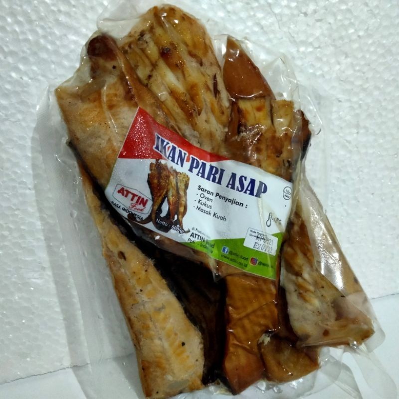 Jual Ikan Pari/PE Asap by Attin Food (500 gr) | Shopee Indonesia