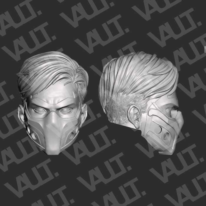 Jual DJ06 Head Custom Figure DC Multiverse Red Hood Outlaw Mezco Mafex ...