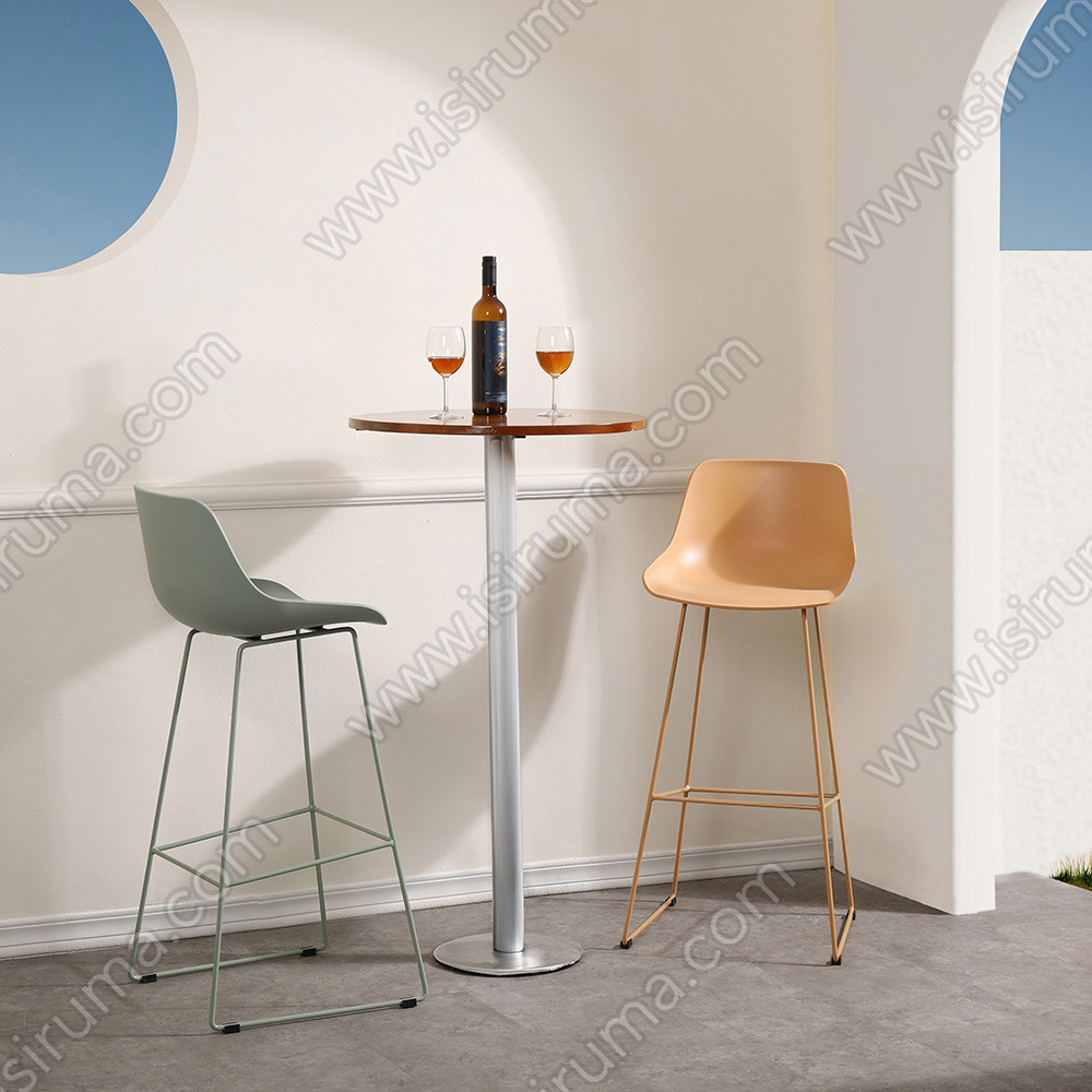 Jual Kursi Tinggi Bar Cafe Minimalis ALDEN Bar Stool - ISIRUMA | Shopee ...