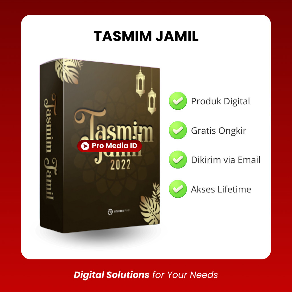 Jual Tasmim Jamil 2022 Template Powerpoint Banner dan Animasi Tema Ramadan | Shopee Indonesia