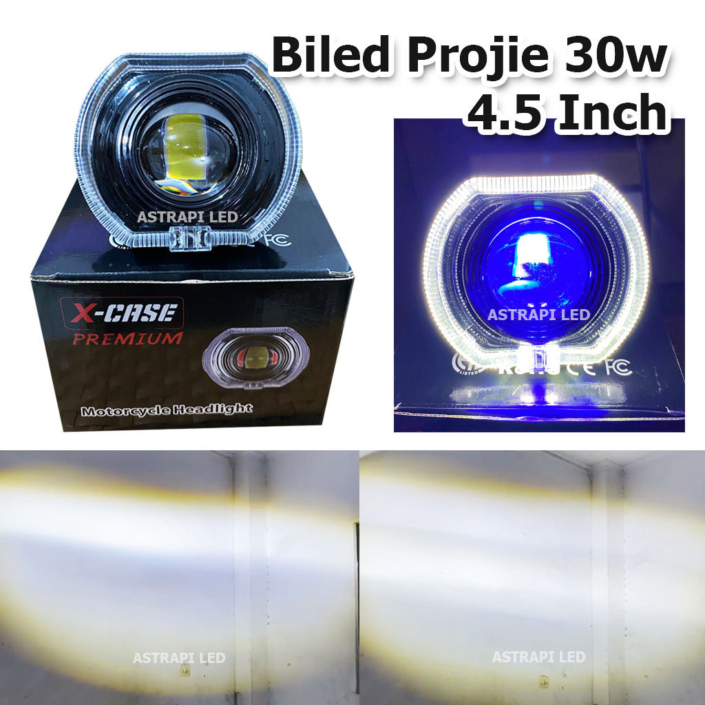 Jual Projie Biled Cut Off 4,5 inch jauh dekat plus shroud silver dan ...