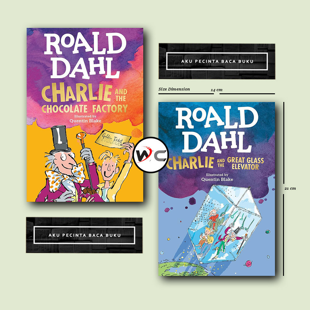 Jual Charlie and the Chocolate Factory | The Great Glass Elevator by ...