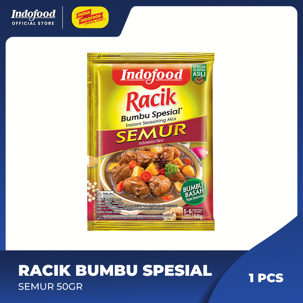 Jual Indofood Racik Bumbu Spesial Semur 50gr | Shopee Indonesia