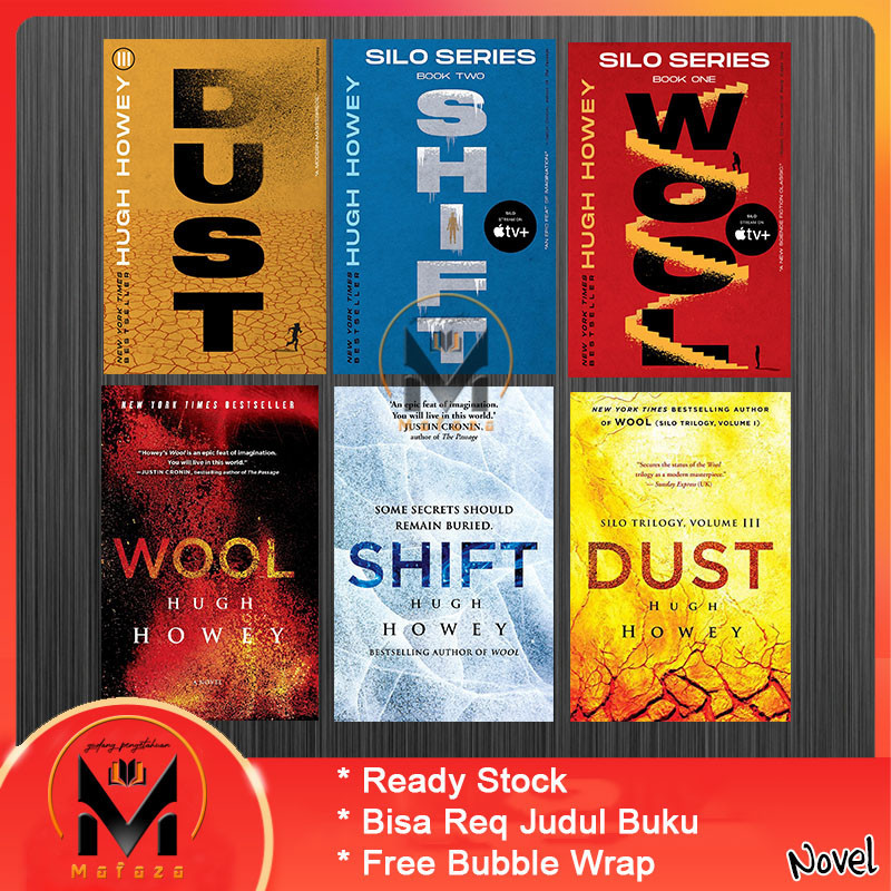 Jual Wool | Shift | Dust by Hugh Howey | Shopee Indonesia