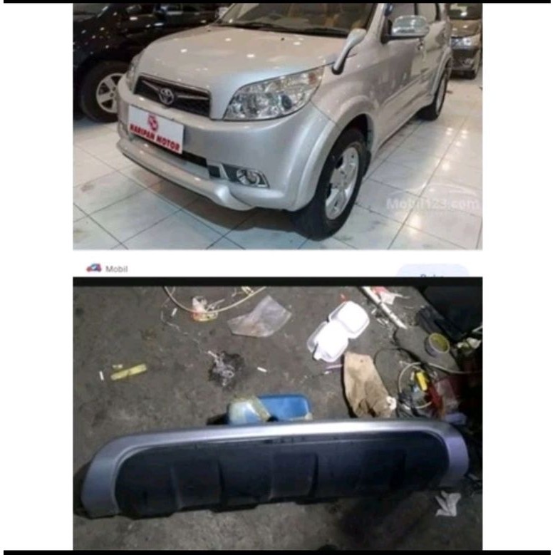Jual modifikasi bodykit Terios rush aerokit kit Terios rush Terios rush ...