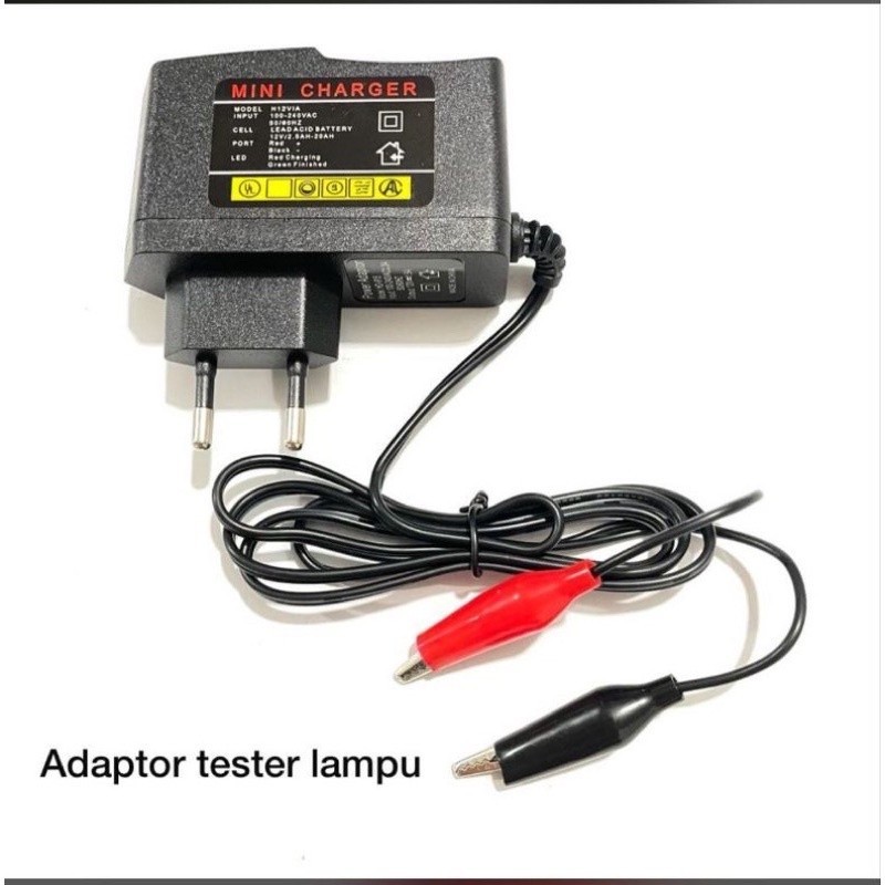 Jual Adaptor mini 12 volt Tester Lampu 12 volt Adaptor Lampu (donnyajah ...
