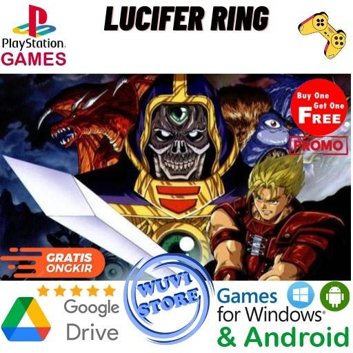 Jual Game PC Lucifer Ring Emulator PS1 | Bisa Main di Android atau PC ...