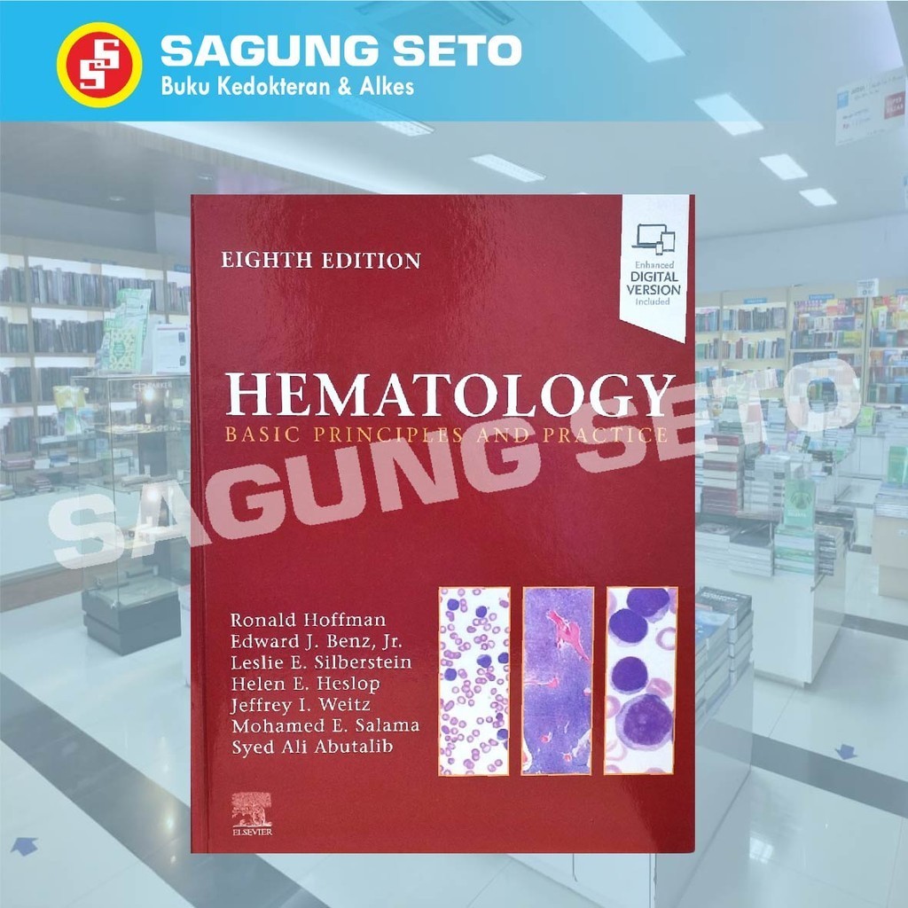 Jual HEMATOLOGY BASIC PRINCIPLES AND PRACTICE 8ED - RONALD HOFFMAN | Shopee Indonesia