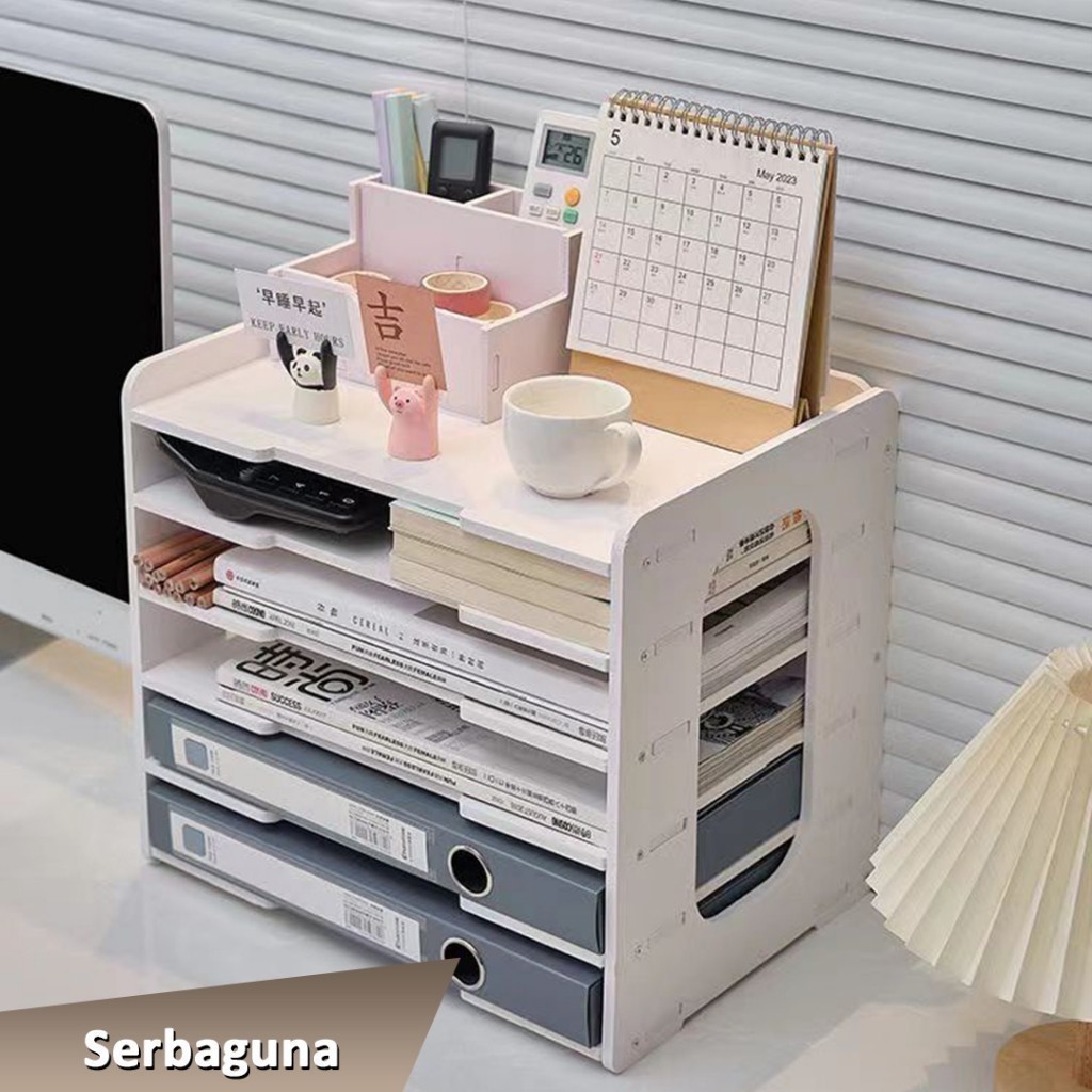 Jual DHWE Rak File Organizer Penyimpanan Kertas HVS Surat Dokumen ...