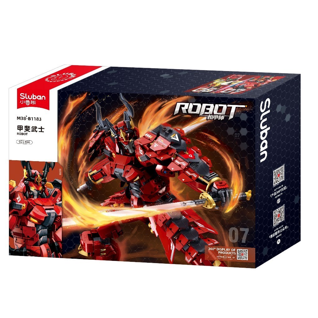 Jual Mainan Balok Susun Sluban P. R. Mecha Robot 07 M38-B1183 | Shopee ...