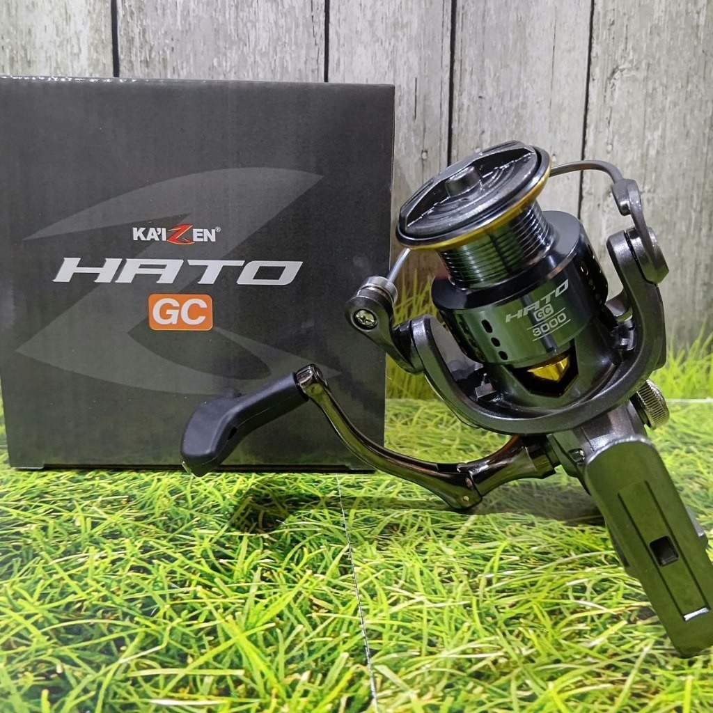 Jual Reel Spinning Power Handle Kaizen Hato GC , BG , BB Pilih Ukuran ...