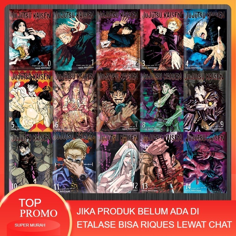 Jual Komik Jujutsu Kaisen (0-28 book series) by Gege Akutami (English/Indonesia) | Shopee Indonesia