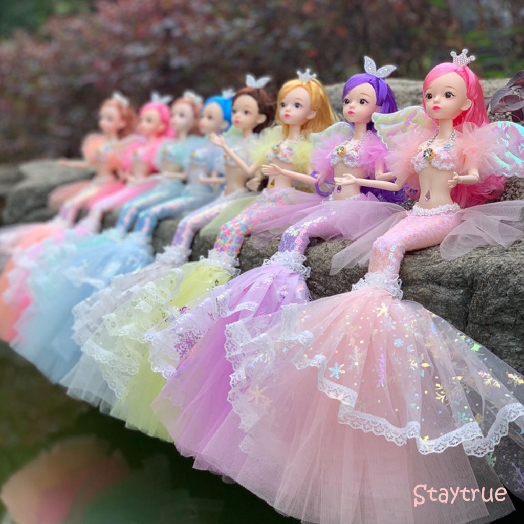 Jual Boneka Putri Duyung Boneka BJD Mewah dengan 11 Sendi Dapat Dilepas ...