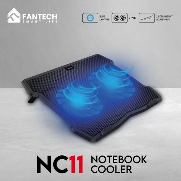Jual NOTEBOOK COOLER FANTECH GAMING NC11 Cooling Pad | Shopee Indonesia