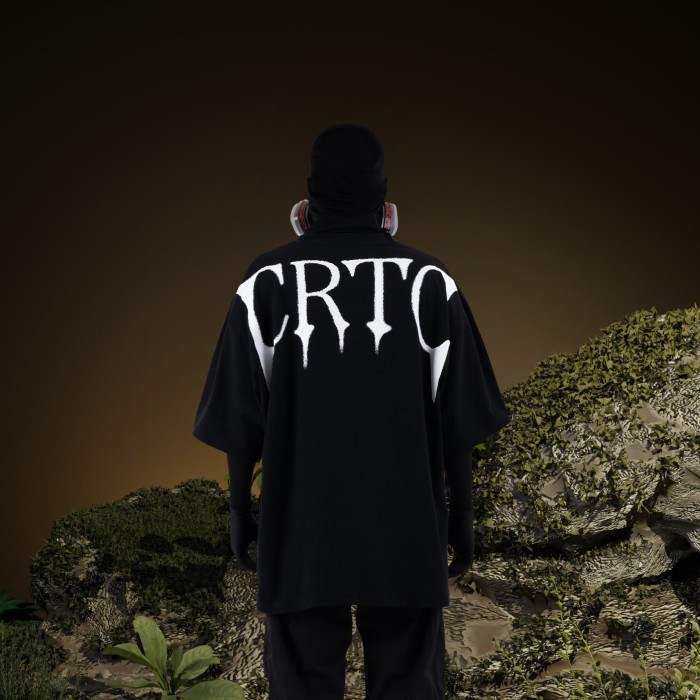 Jual CRTC Ascension - Black Spike Oversized T-Shirt | Shopee Indonesia