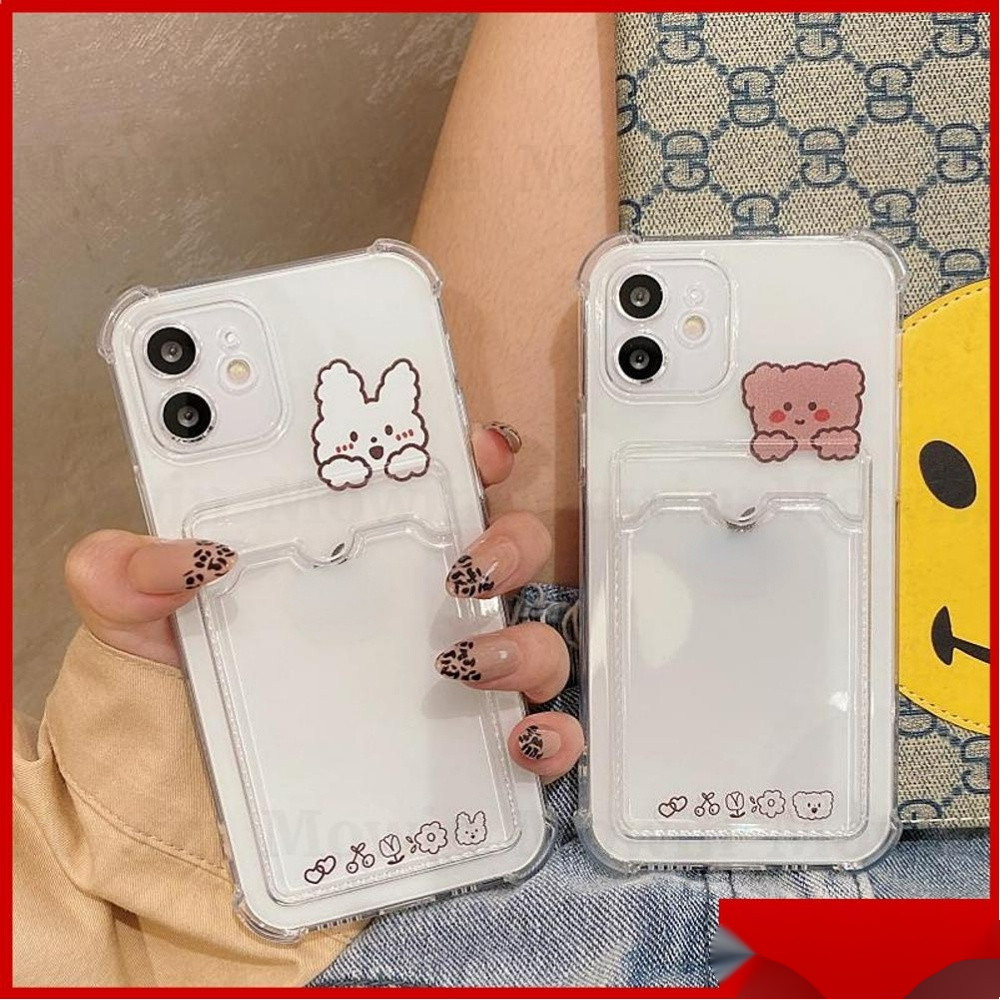 Jual Card holder Couple Soft Casing HP Samsung A07 A17 5G A56 A36 A06 A16 A26 a55 a54 a24 a05 ...