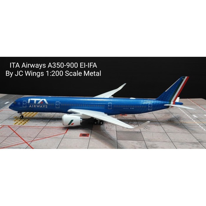 Jual AIRCRAFT DIECAST ITA Airways A350-900 EI-IFA By JC Wings 1:200 ...