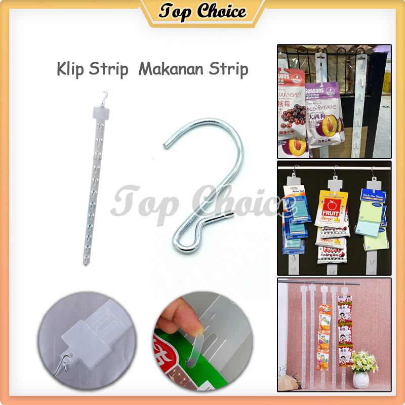 Jual Clip Strip Display Makanan / Clip Strip Display / Strip Gantung ...