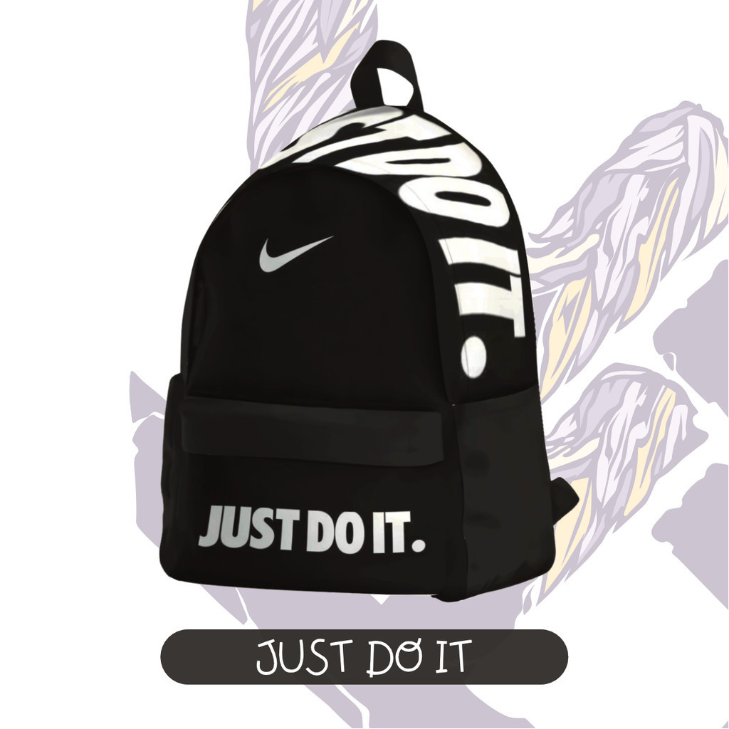 Jual Tas Ransel Sekolah Just Do it Tas Futsal Olahraga Tas Sekolah Pria ...