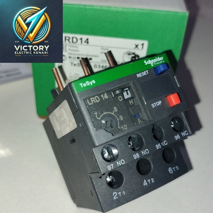 Jual SCHNEIDER LC1D THERMAL OVERLOAD RELAY LRD14 | Shopee Indonesia