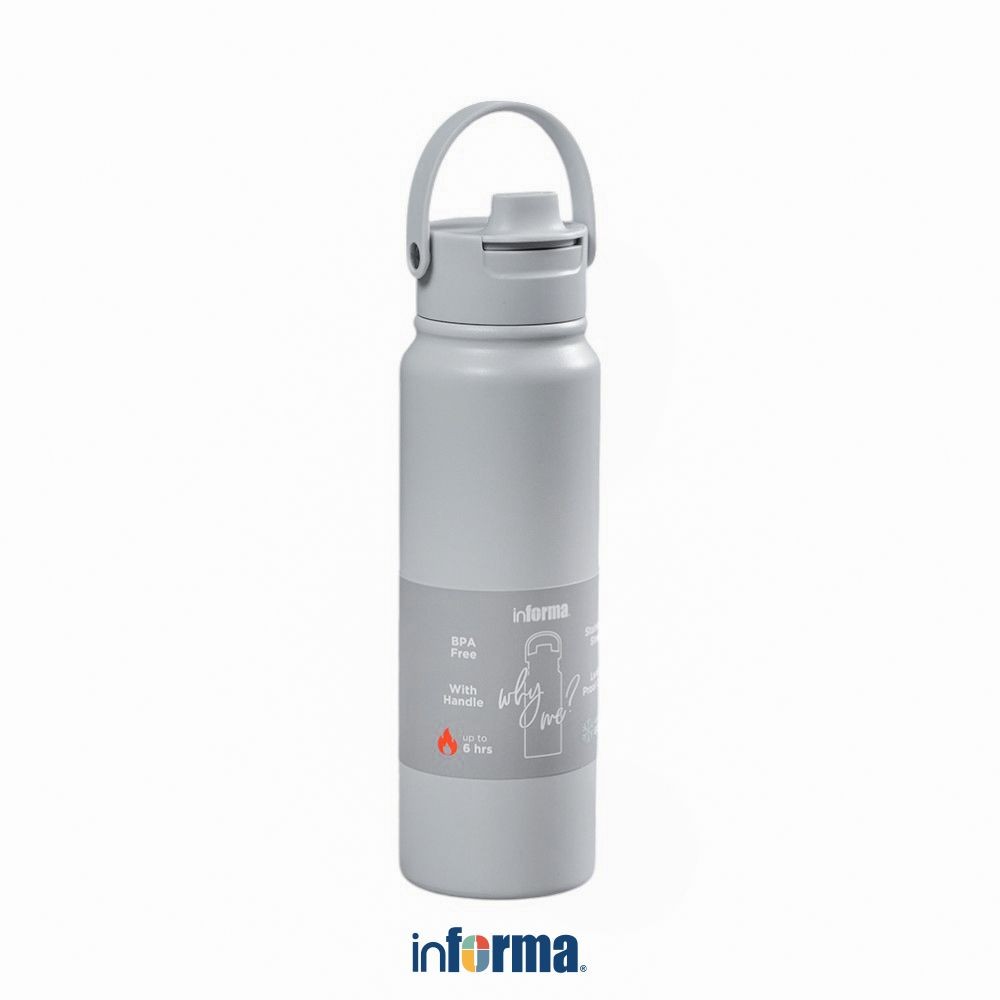 Jual Informa Appetite 890 ml Barnes Botol Minum Vacuum - Abu-Abu ...