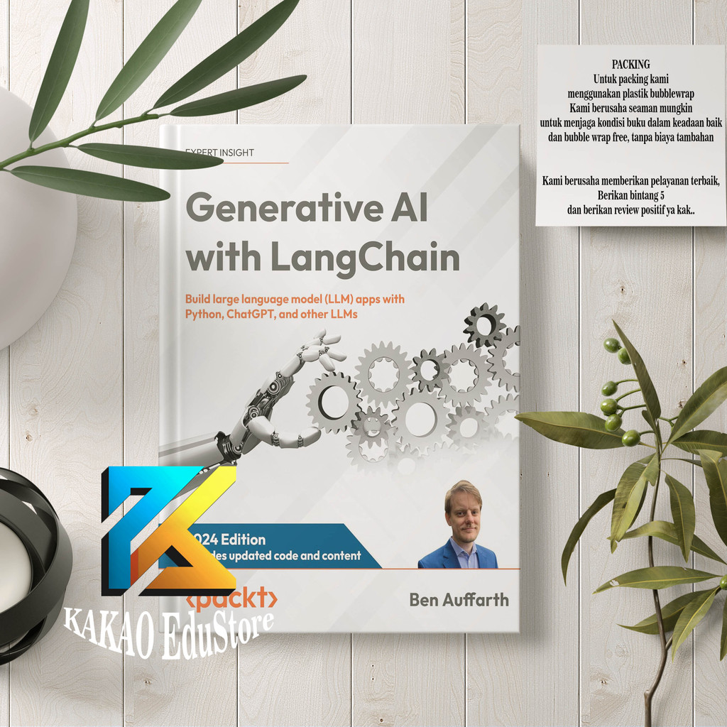 Jual Generative AI with LangChain - Ben Auffarth | Shopee Indonesia