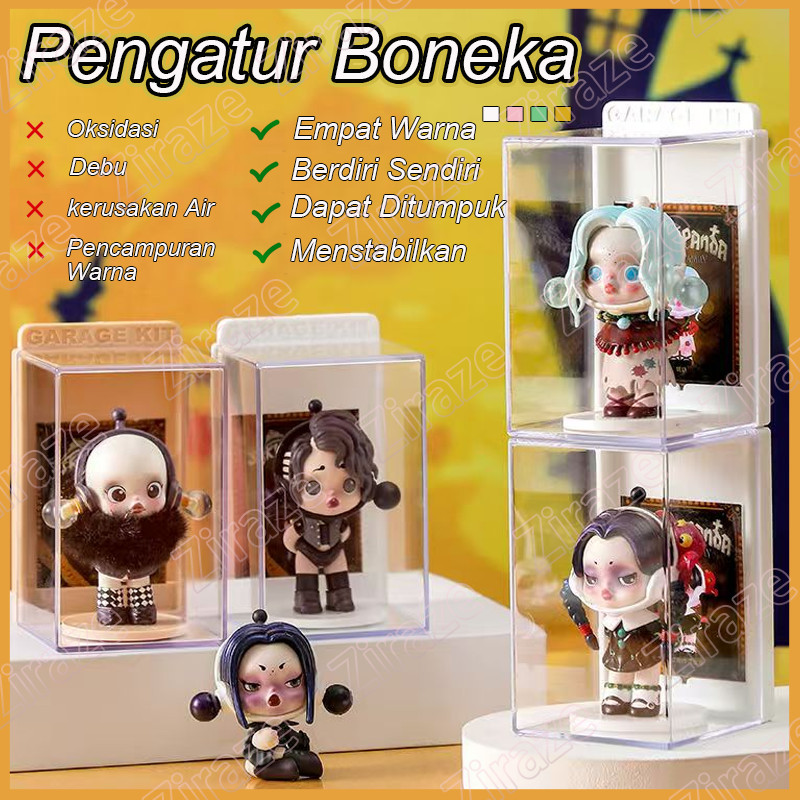 Jual 1PC / 6PCS - Kotak Digital Mini - Figure Display Box Acrylic ...