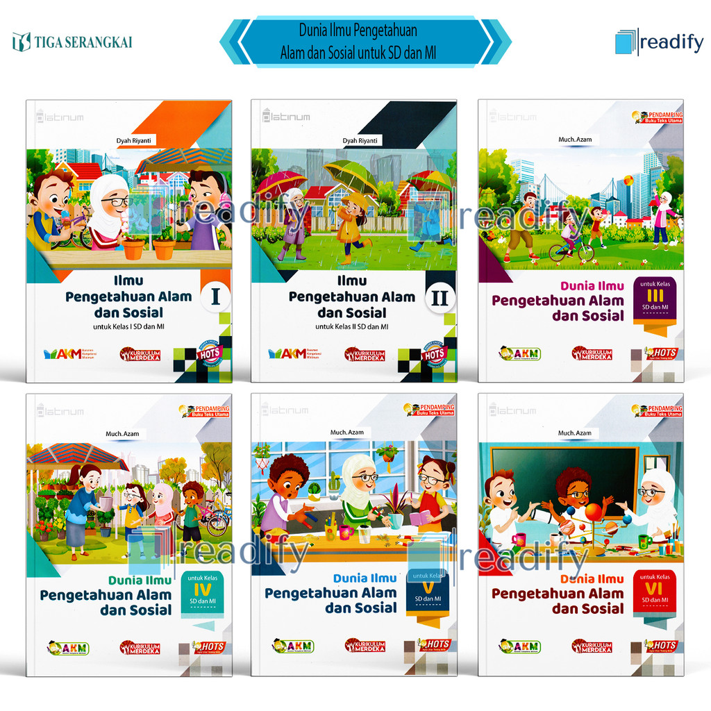 Jual Platinum IPAS Kelas 1 2 3 4 5 6 SD/MI Kurikulum Merdeka Platinum Tiga Serangkai Revisi ...