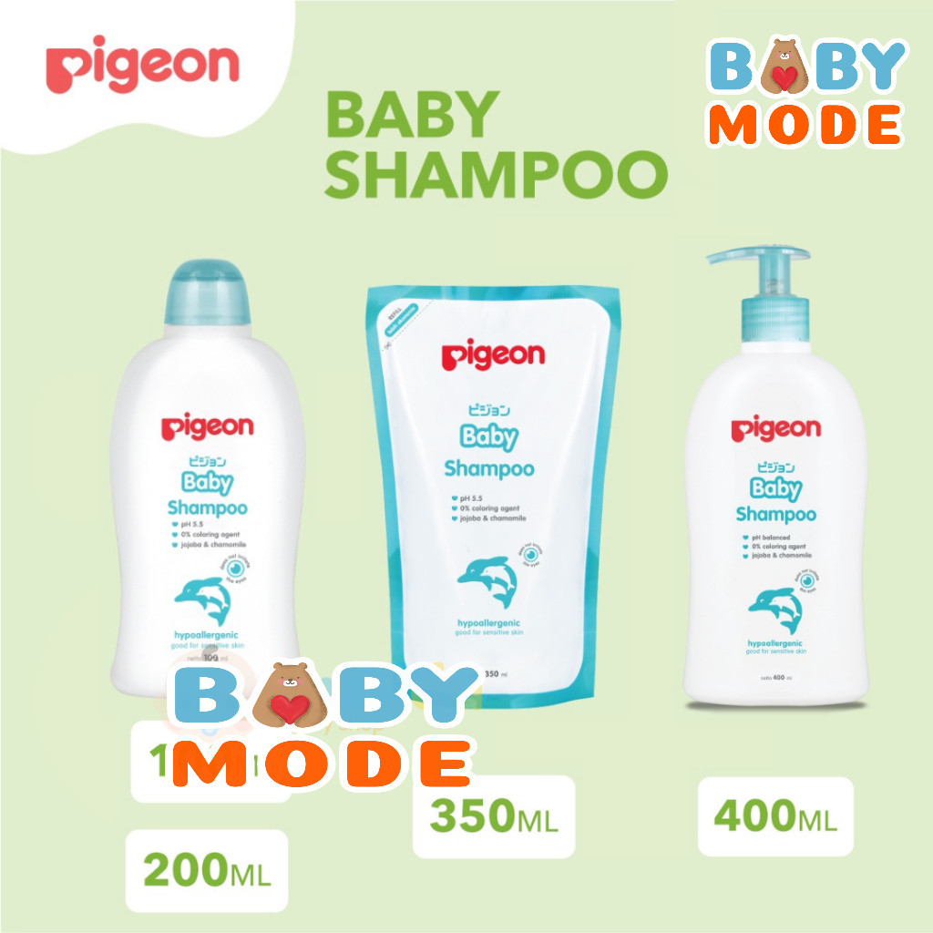 Jual PIGEON Baby Shampoo Chamomile 100Ml 200Ml 350Ml 400Ml | Shampoo ...