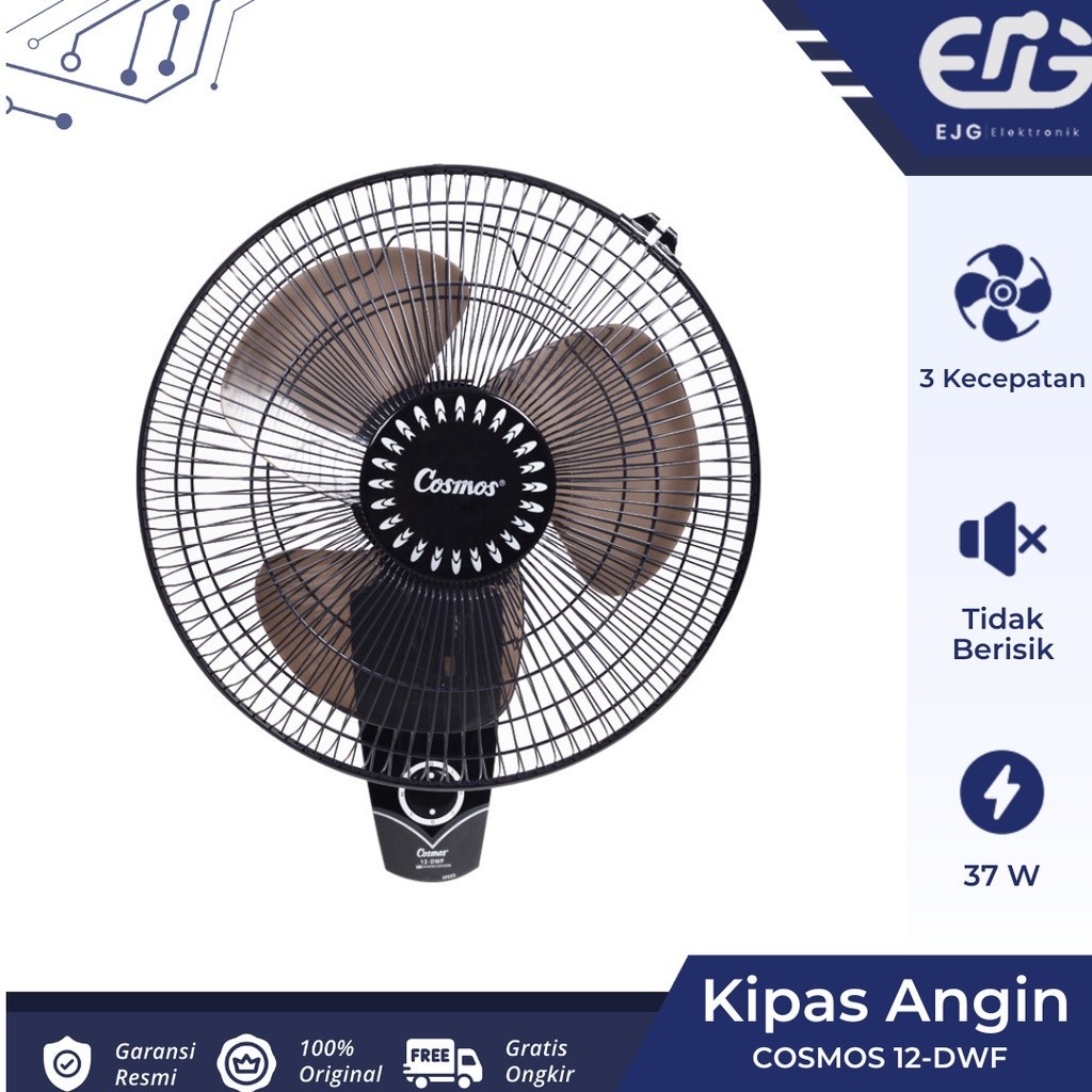 Jual Kipas Angin Dinding Cosmos 12-DWF 12" Wall Fan 12DWF | Shopee ...