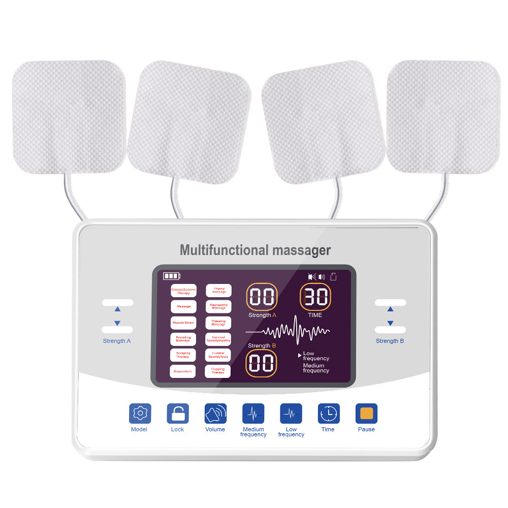 Jual 12 Modes Low Frequency Therapy Device TENS Machine EMS Muscle ...