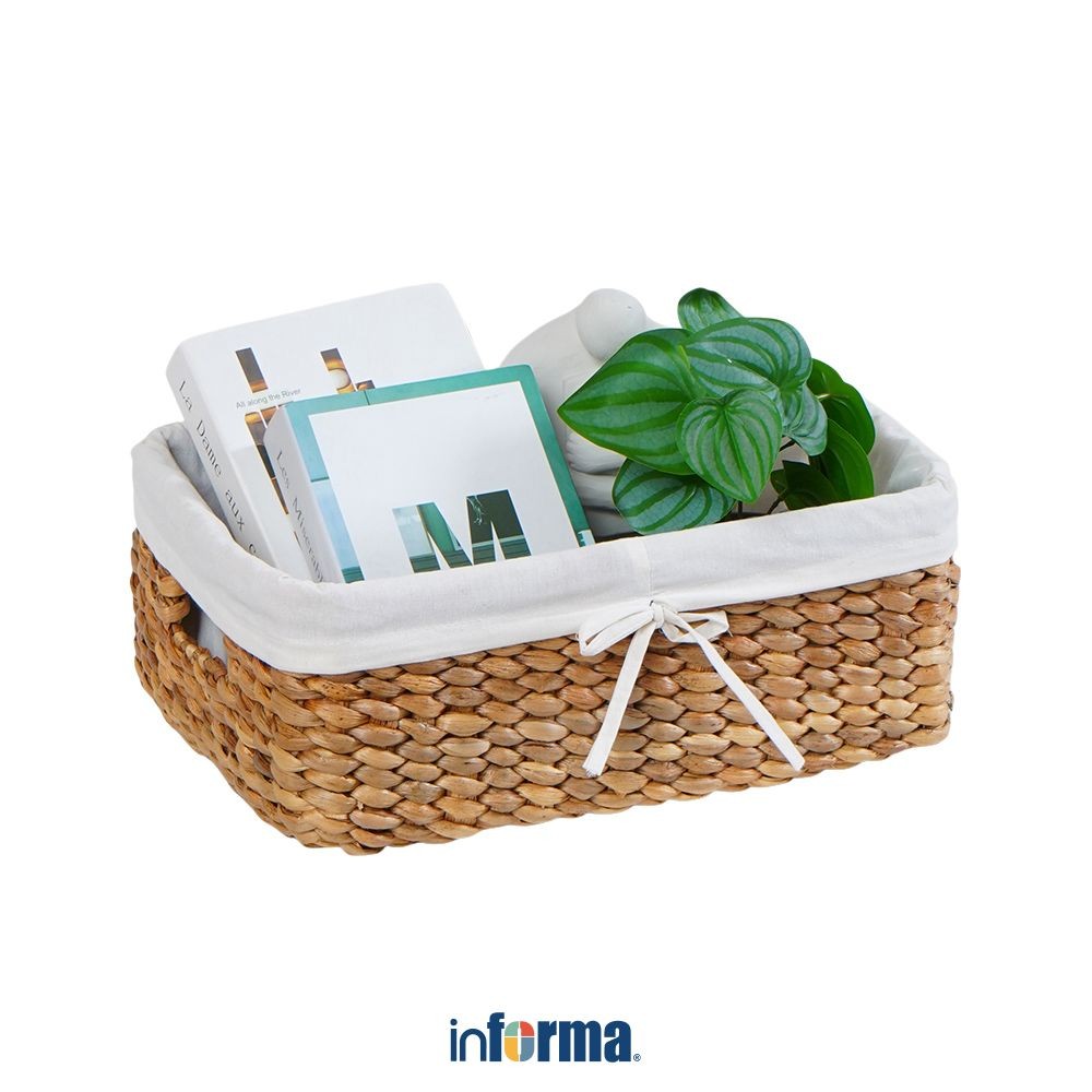 Jual Informa 40x30x15 cm Laia Keranjang Penyimpanan Storage Basket ...
