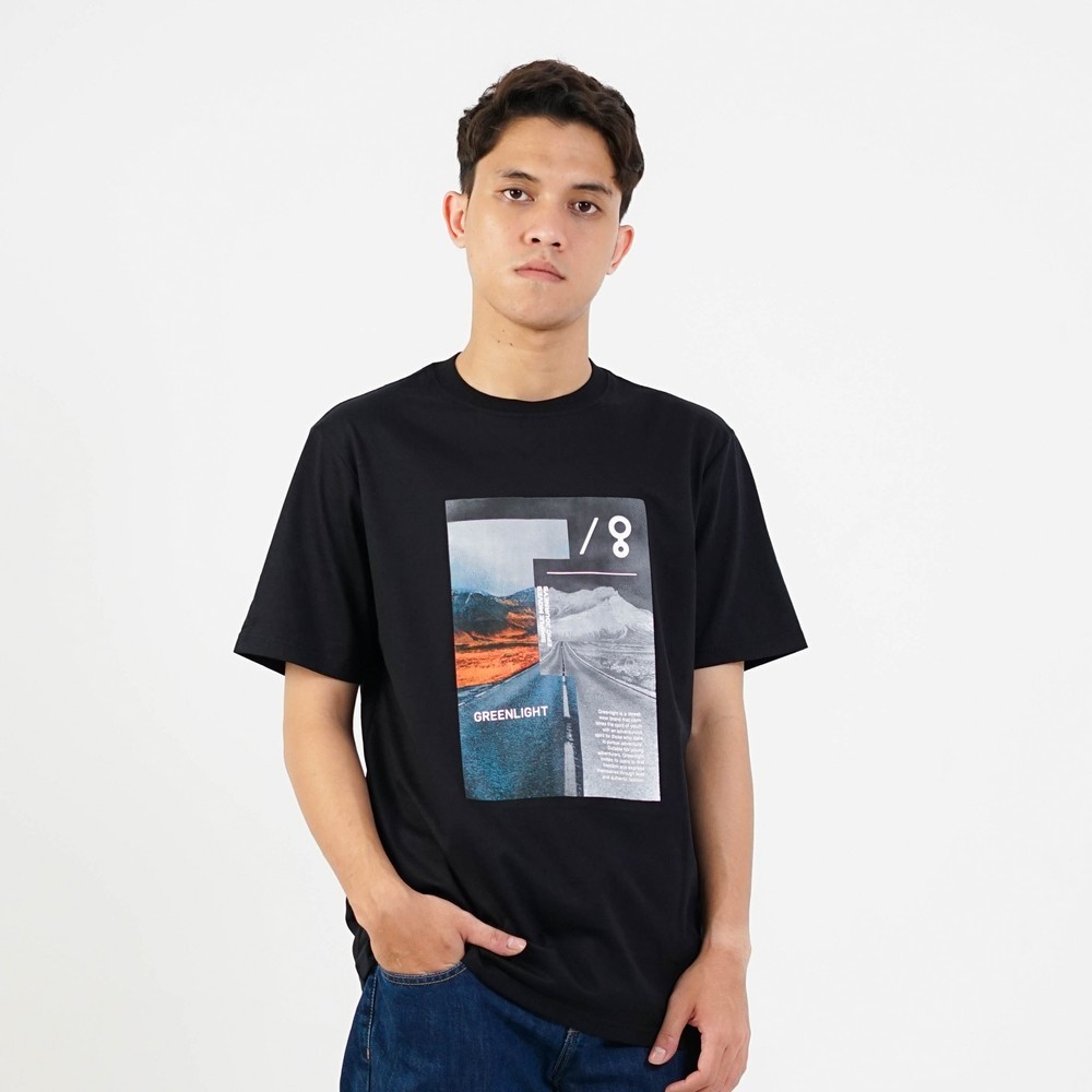Jual Greenlight Kaos Pria Lengan Pendek Regular Fit Katun Ezer OL-C400125 | Shopee Indonesia