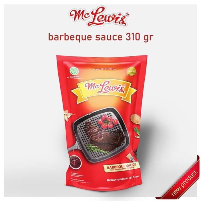 Jual MC LEWIS BARBEQUE SAUCE 310GR / MC LEWIS BBQ SAUCE 310GR | Shopee ...