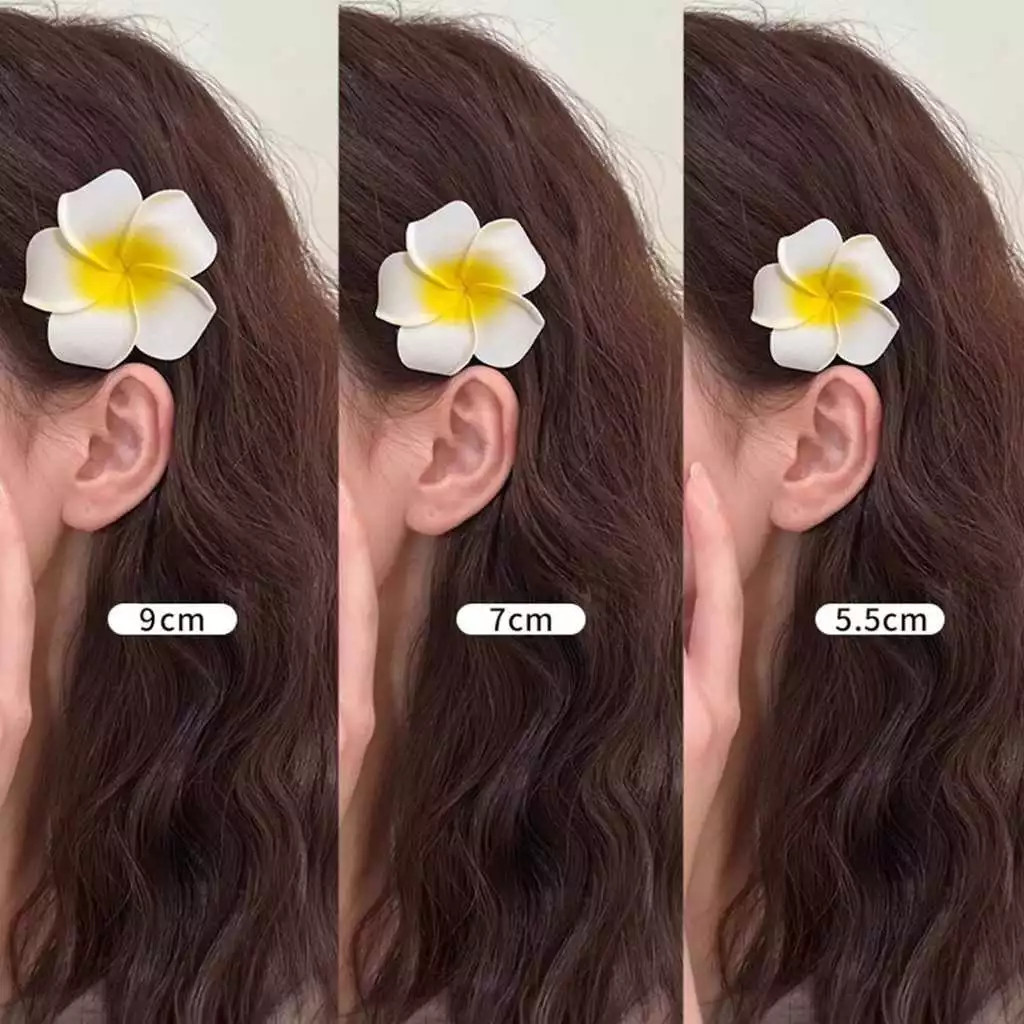 Jual Jepit Rambut Bunga Kamboja Baru Jepitan Rambut Bunga Kamboja ...