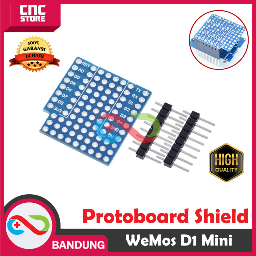Jual WEMOS D1 MINI PROTOTYPING PROTOBOARD SHIELD | Shopee Indonesia
