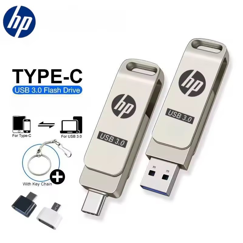 Jual 2TB 2in1 USB3.0 flash drive type c/Micro 1TB high-speed OTG USB ...