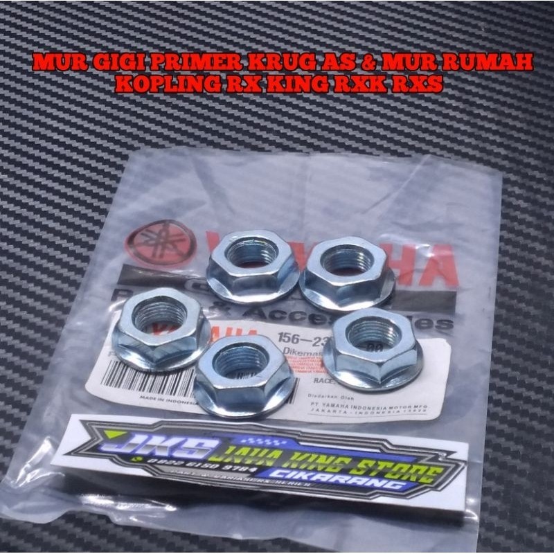 Jual Mur gigi primer kruk as Rx king mur kopling rxking rxk rxs satuan ...