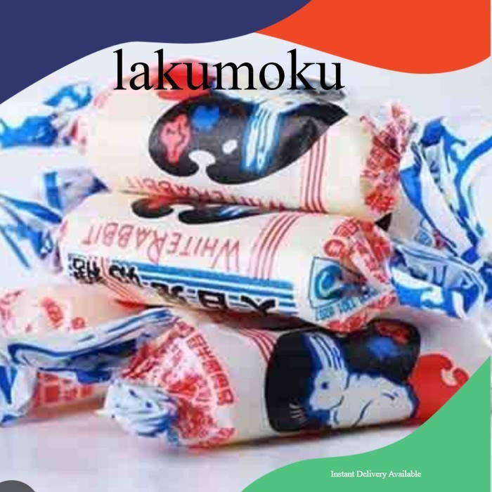 Jual permen susu white rabbit 100gr/white rabbit 100 gram | Shopee ...
