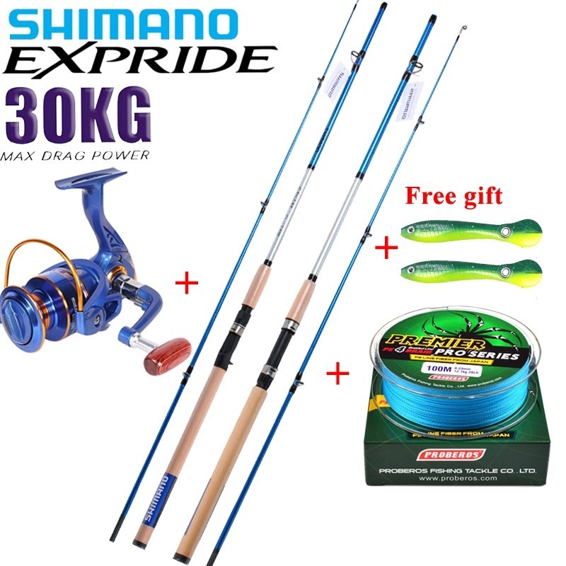 Jual PROMO TERBATAS SHIMANO SET Reel Pancing shimano joran Spinning ...