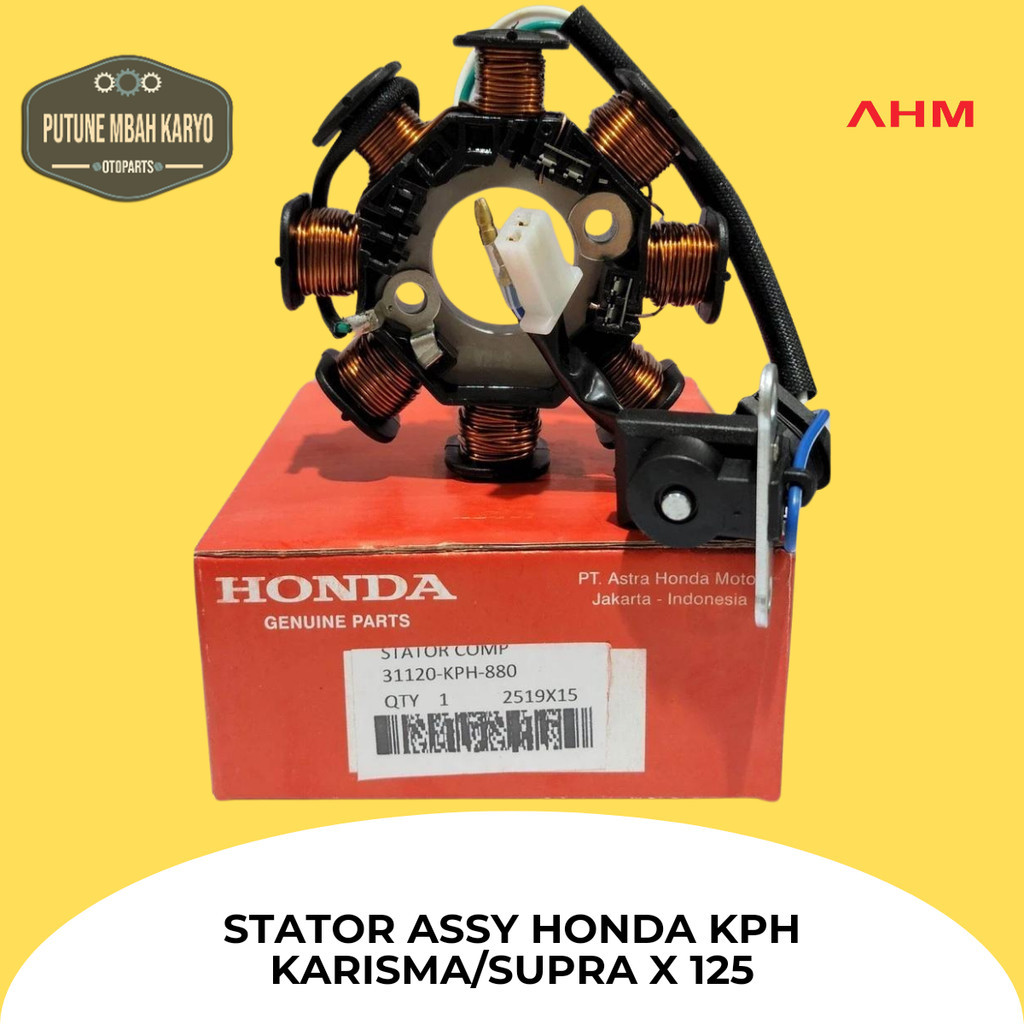 Jual Spull Pulser Honda Kharisma Supra X 125 Stator Assy Karisma KPH | Shopee Indonesia
