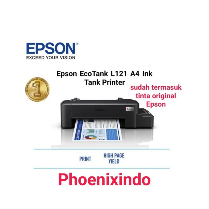 Jual Epson L121 L 121 L-121 (Print only, Ink Tank) | Shopee Indonesia