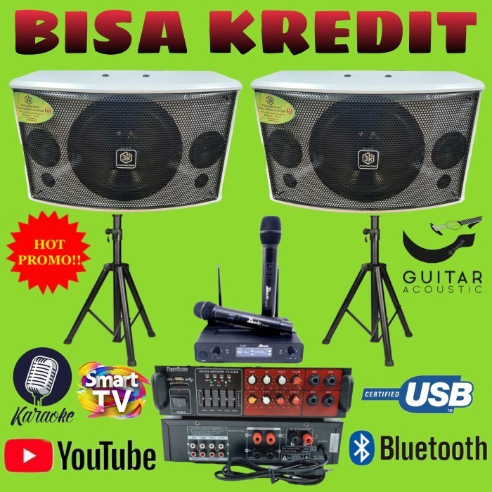 Jual Karaoke Set 10 IN 3R CORVUS Amplifier Karaoke Smart Tv 2 Mic Wireless | Shopee Indonesia