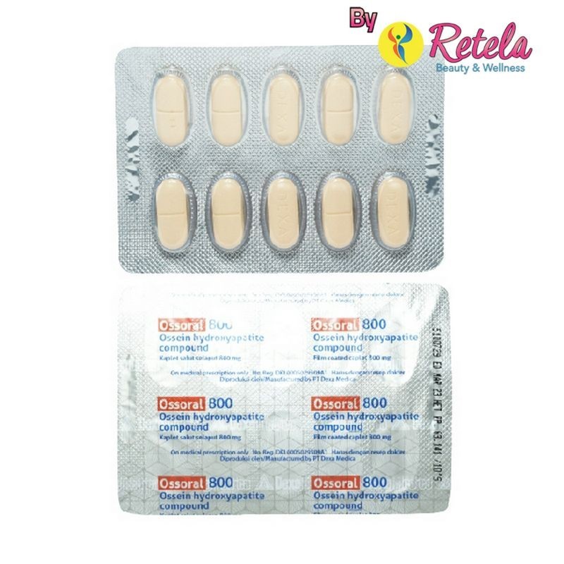 Jual OSSORAL 800MG 1 STRIP ISI 10 TABLET | Shopee Indonesia