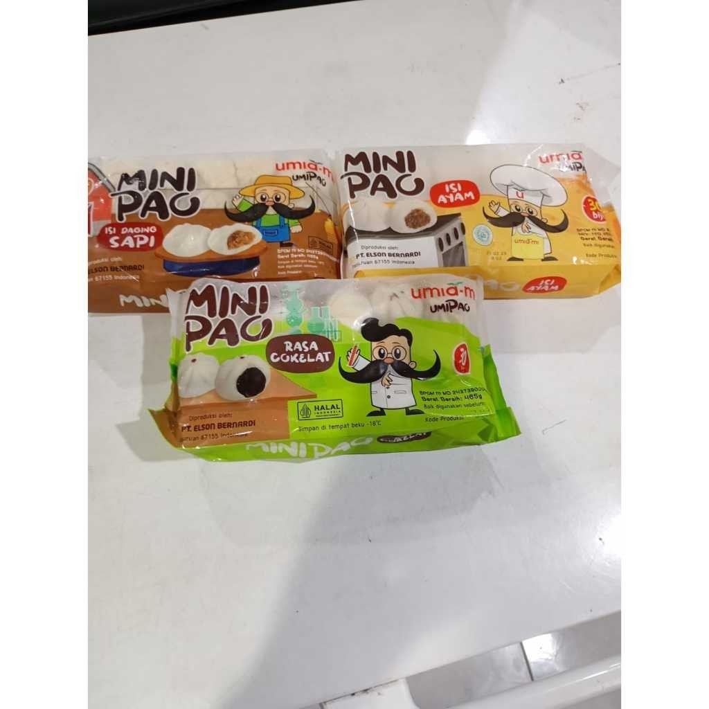 Jual Mini pao mini bakpao Isi 30 biji berat 465gr enak bakpao mini ...