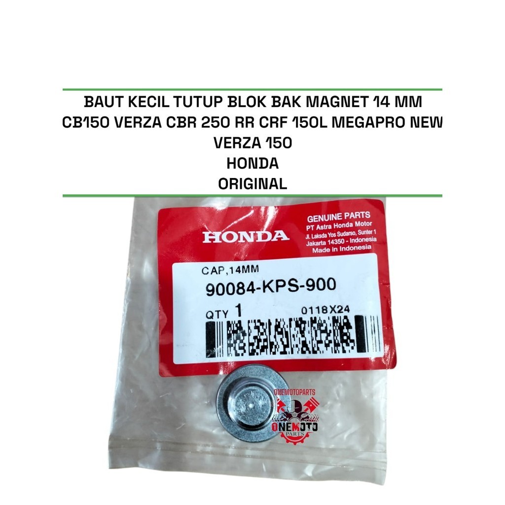 Jual CAP BAUT KECIL TUTUP BLOK BAK MAGNET 14 MM CB150 VERZA CBR 250RR ...
