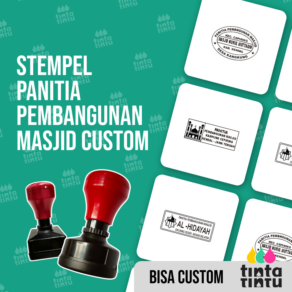 Jual Stempel Panitia Pembangunan Masjid Custom | Shopee Indonesia