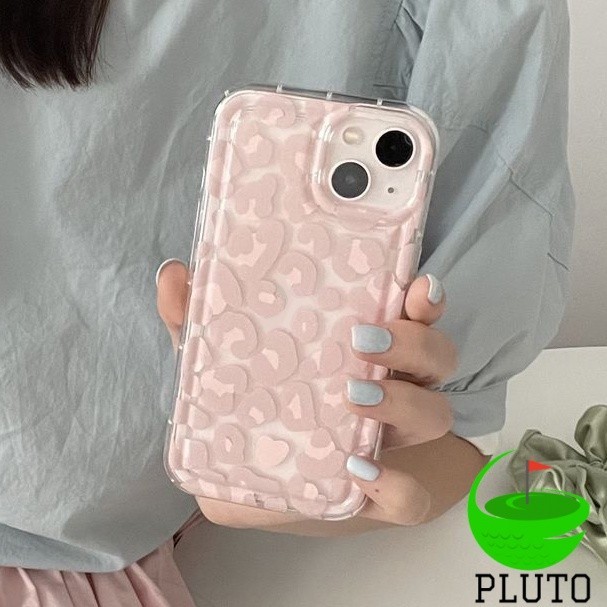 Jual pink unik transparan soft Case iPhone 15 Pro max 11 13 15 14 12 XR ...